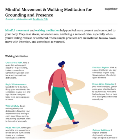 Mindful Movement & Walking Meditation