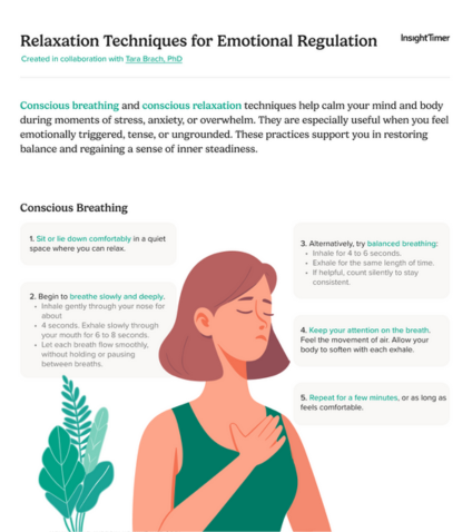 Relaxation Techniques for Emotional Regulation